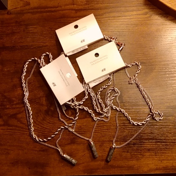 H&M | Jewelry | Sets Of Necklaces | Poshmark